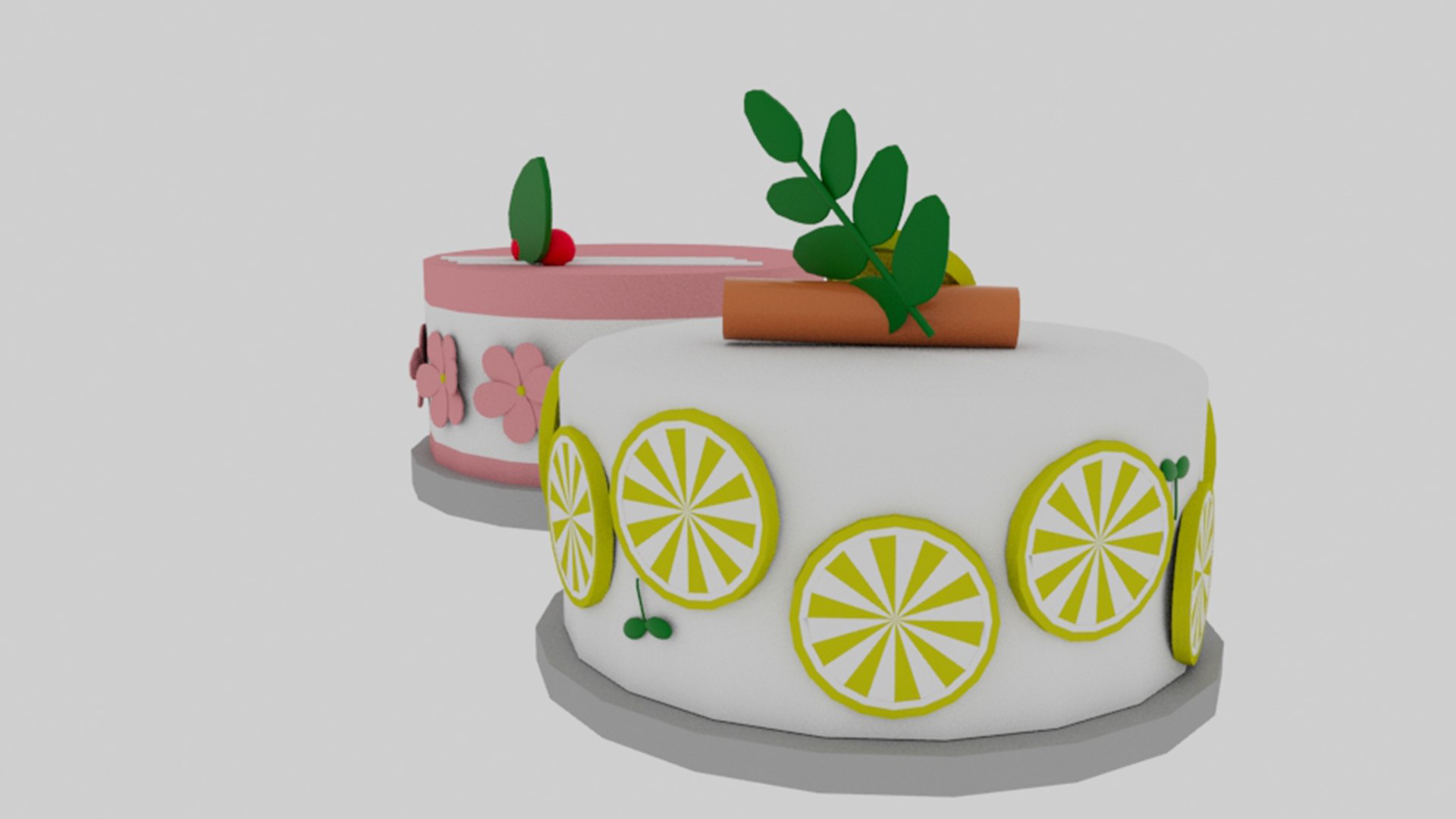 3D Cake Model - TurboSquid 2330300