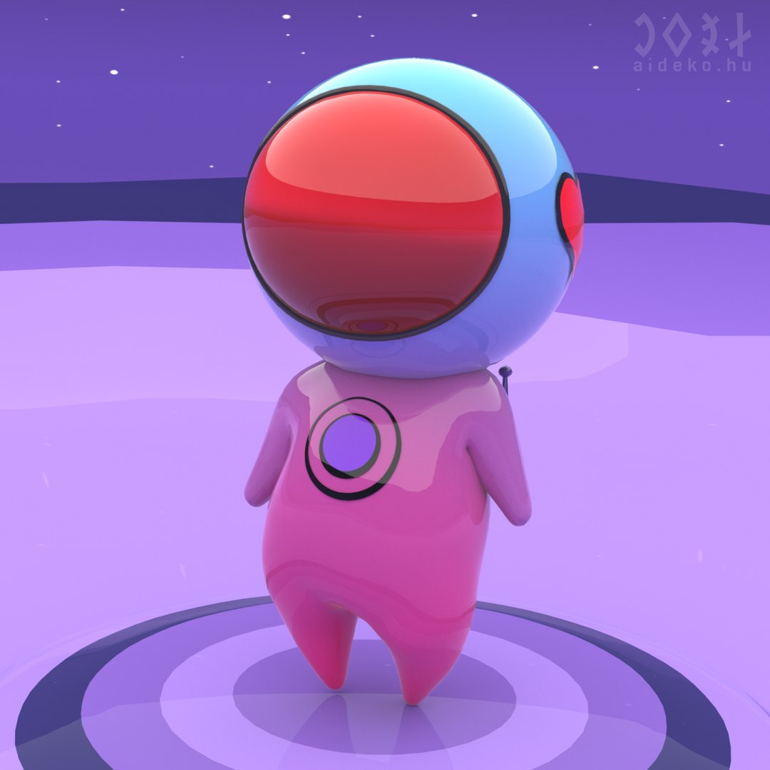 3D Cute Astronauts model - TurboSquid 1819411