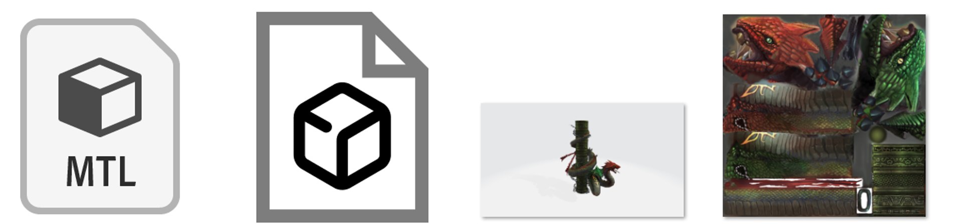 Monster snake boss Dashe 3D model - TurboSquid 1849537