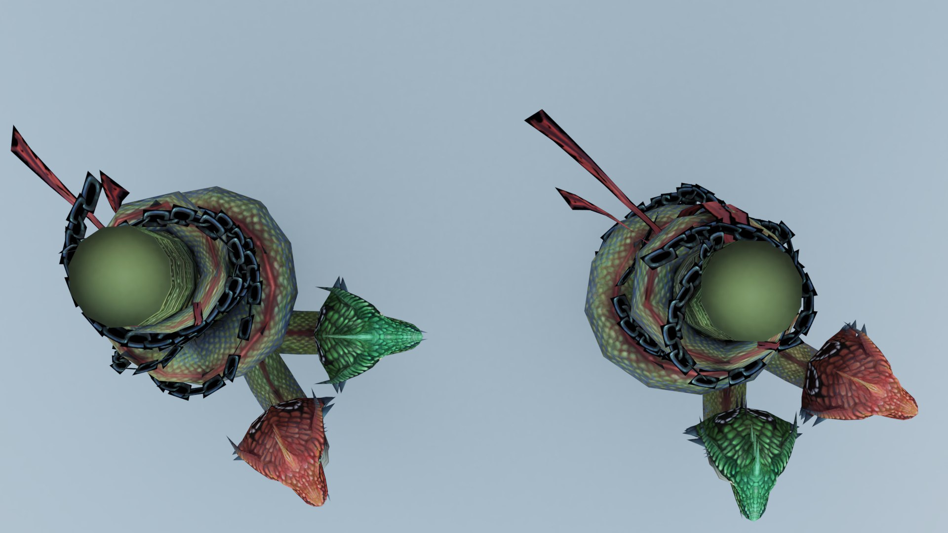 Monster snake boss Dashe 3D model - TurboSquid 1849537