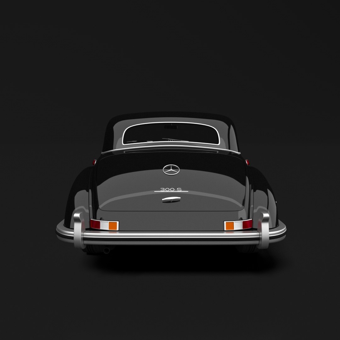 Mercedes-Benz 300 W188 3D Model - TurboSquid 2351846