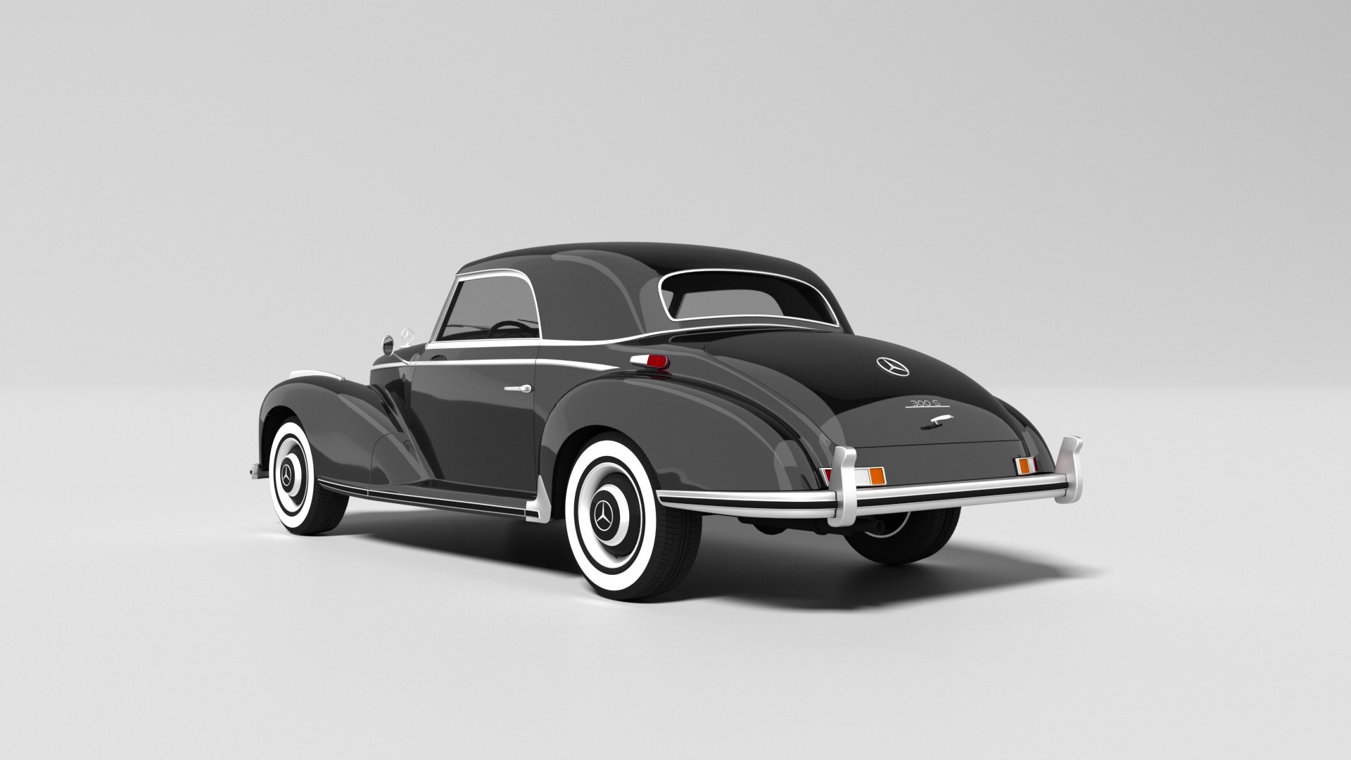 Mercedes-Benz 300 W188 3D Model - TurboSquid 2351846