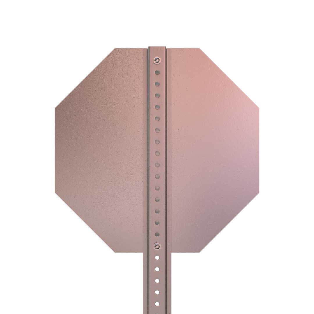 3D Stop Sign Model - TurboSquid 2167507