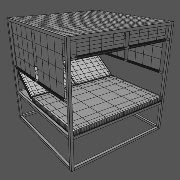 daybed 3d model