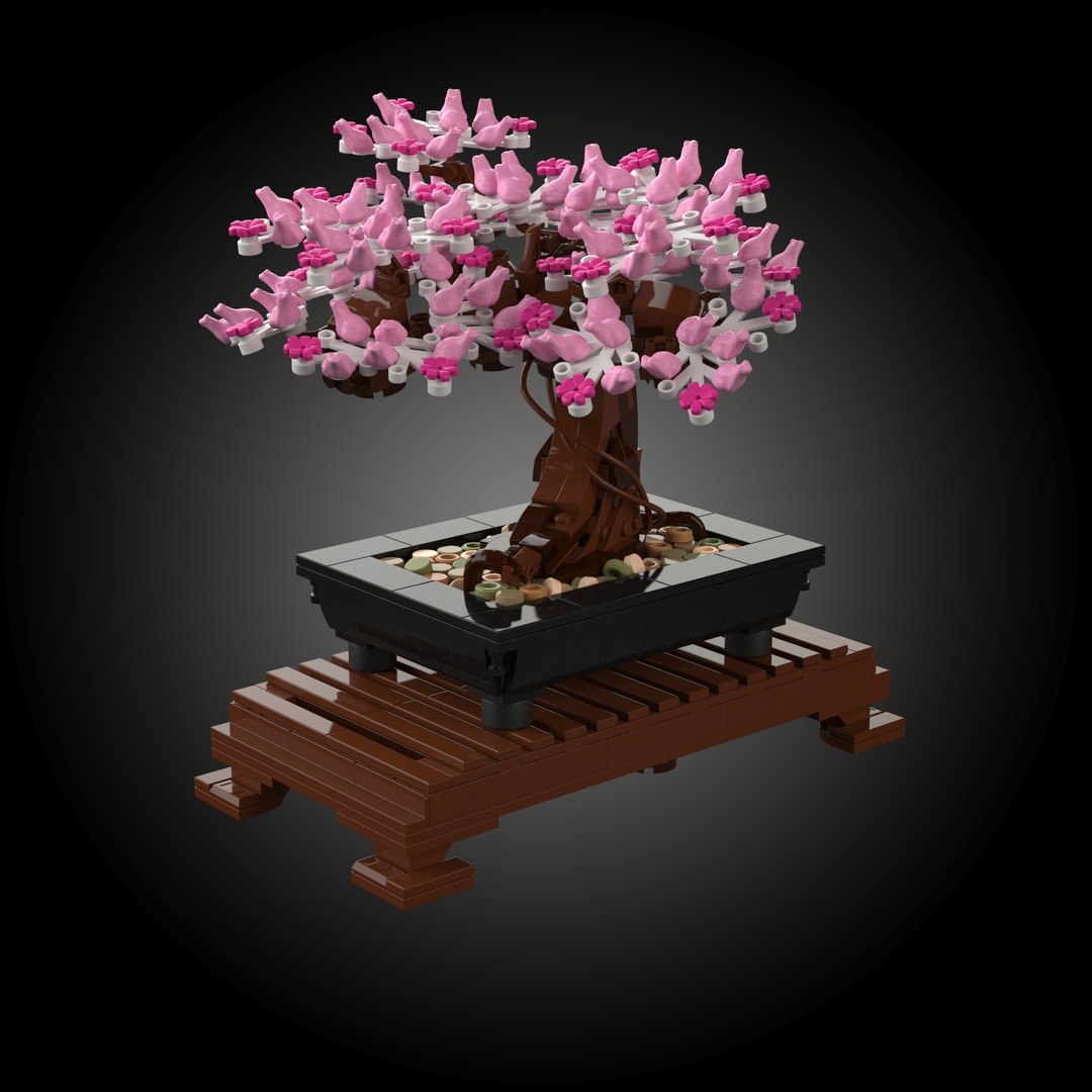 Lego 10281 - Bonsai Tree Model - TurboSquid 1823421