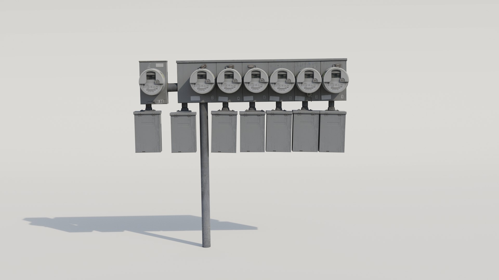 Electrical Box 3D Model - TurboSquid 1760563