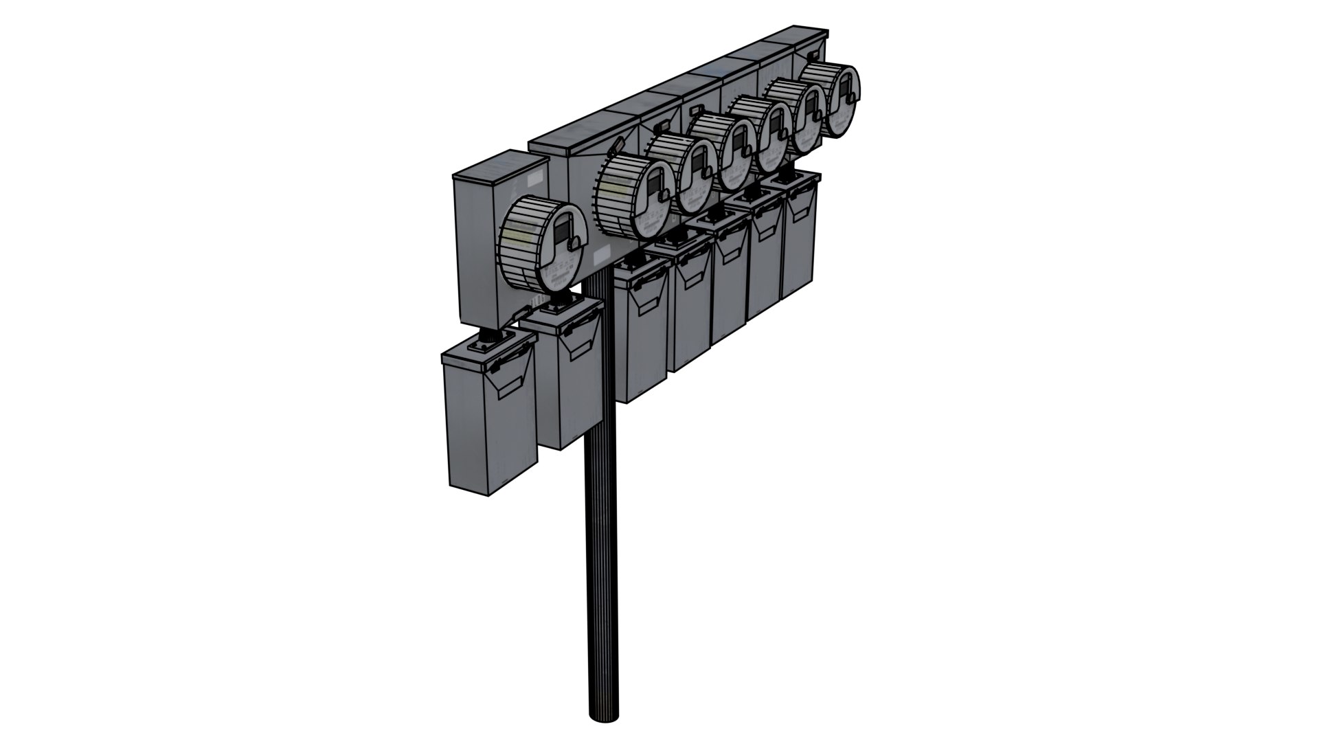 Electrical Box 3D Model - TurboSquid 1760563
