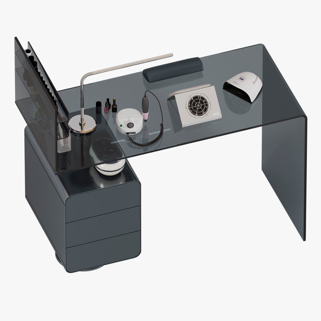 3D Mano Manicure table model - TurboSquid 2083824