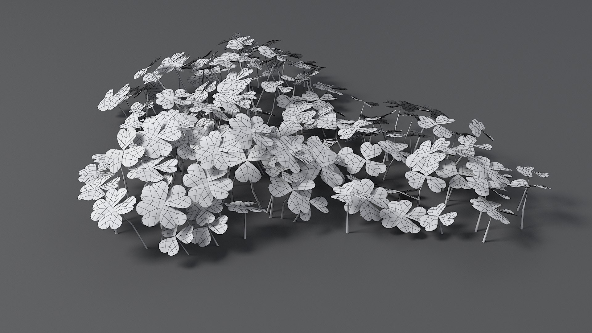 3D Model Cartoon Clover Collection - TurboSquid 2043107