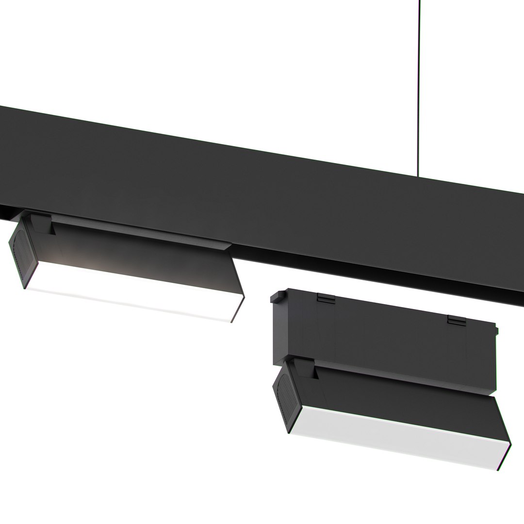 Line Turn Track Light 3D - TurboSquid 1643162