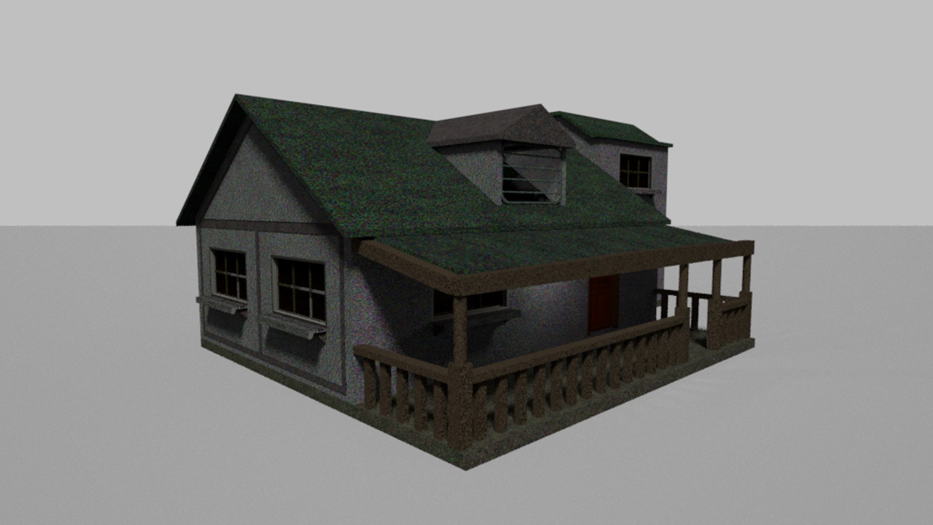3D Ranch House Model - TurboSquid 1442788