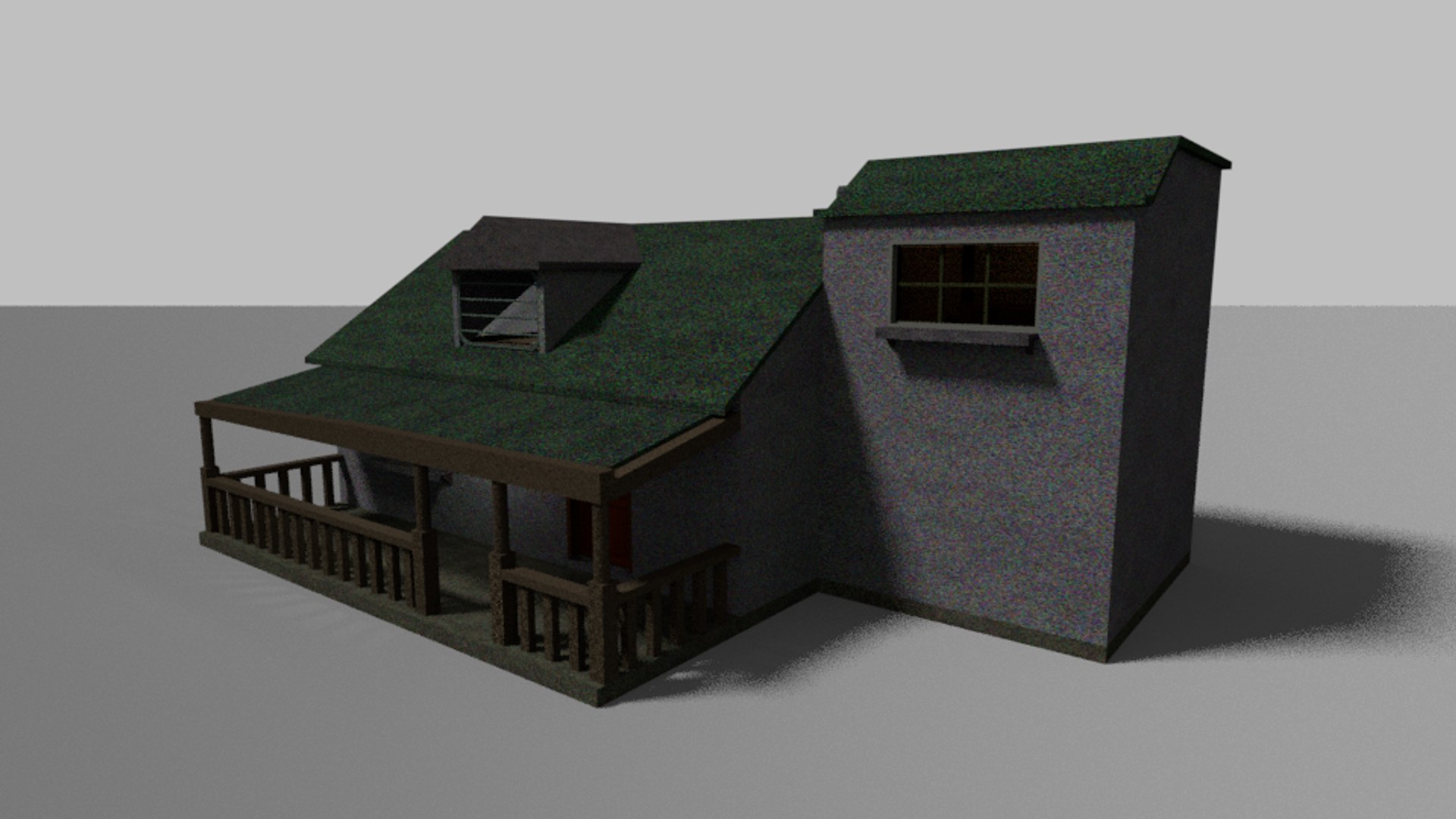 3D Ranch House Model - TurboSquid 1442788