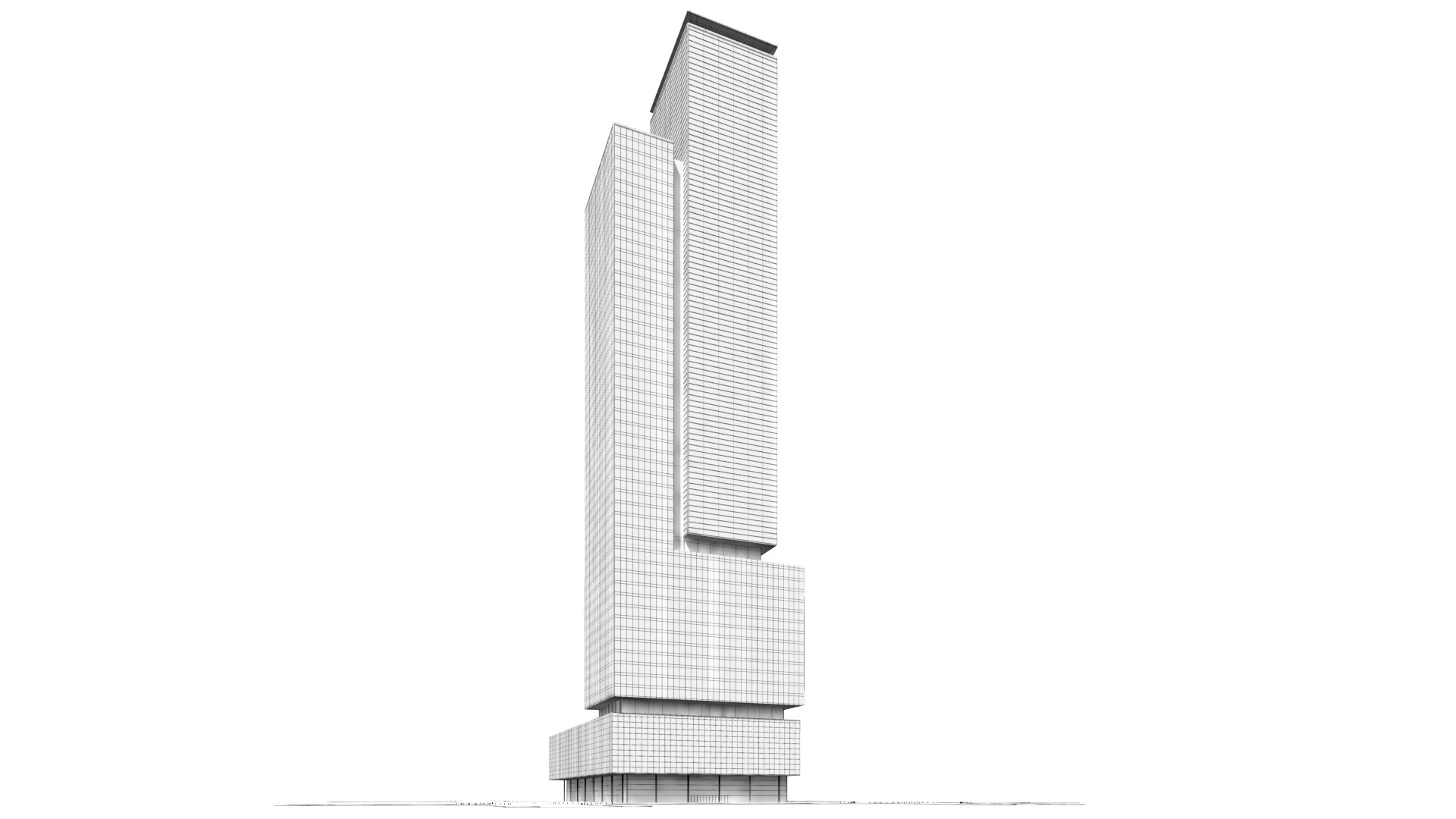 3D Office Tower 04 Model - TurboSquid 2288425