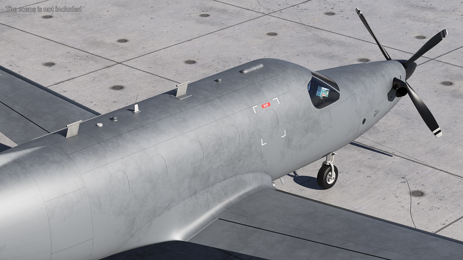 3D pilatus u 28a usaf model - TurboSquid 1671737