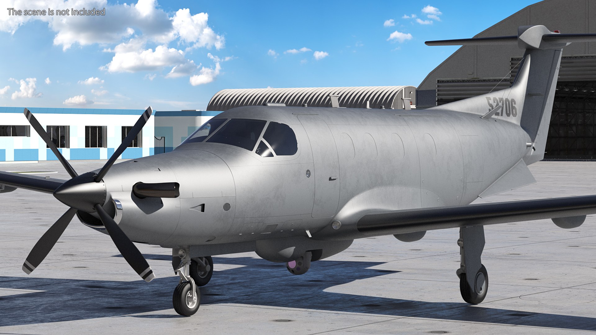 3D pilatus u 28a usaf model - TurboSquid 1671737
