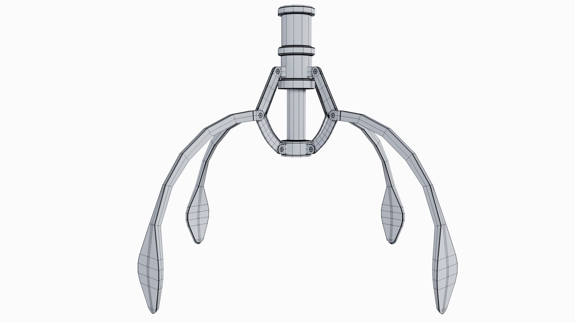 3D Metal Realistic Claw 2 With RIG Model - TurboSquid 2054104