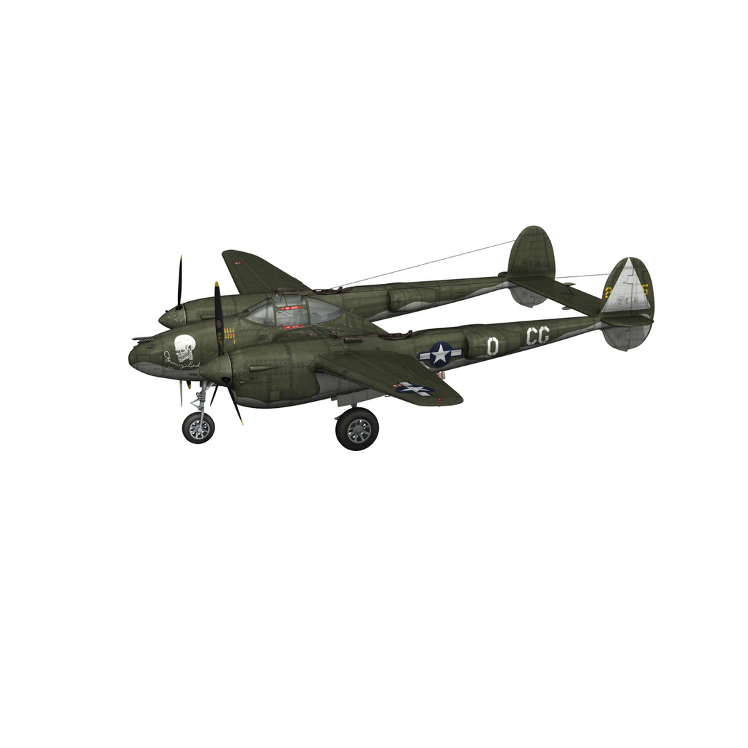 lockheed lightning - journeys 3d c4d