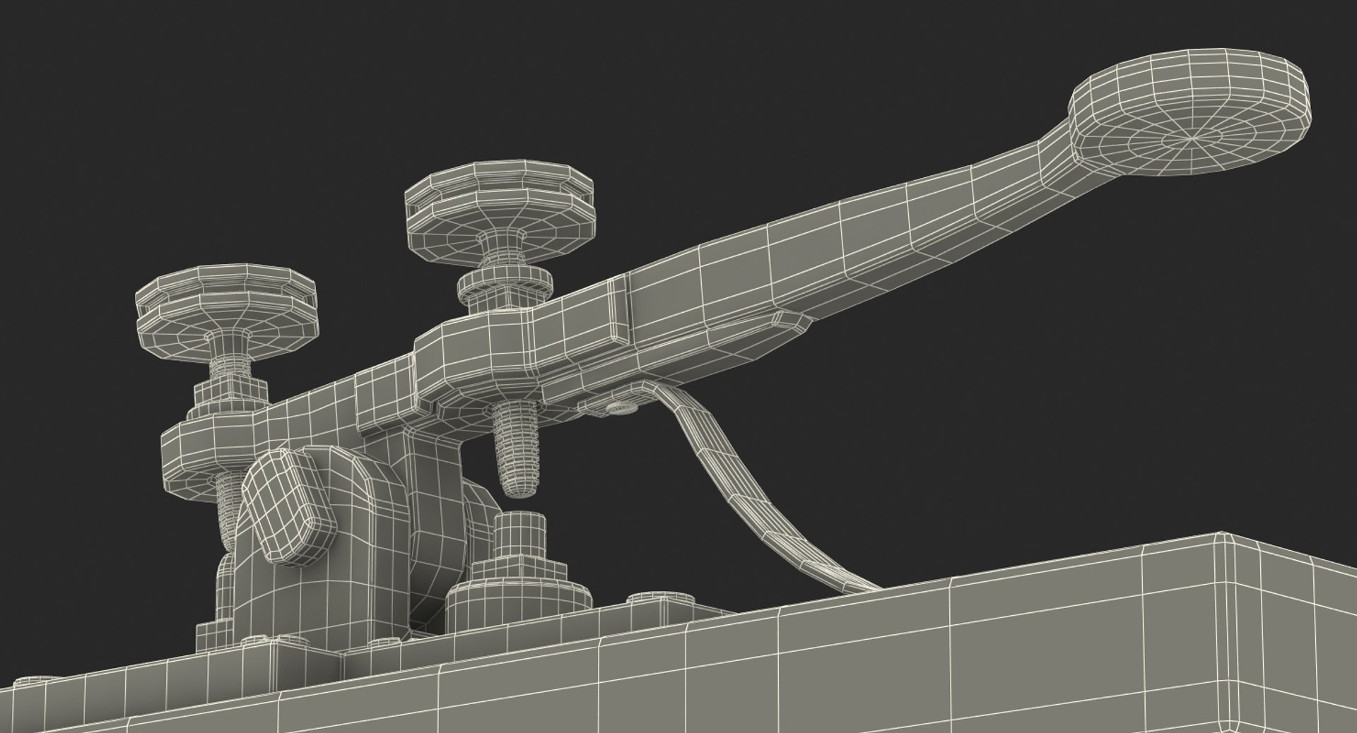 Vintage telegraph device 3D model - TurboSquid 1338219