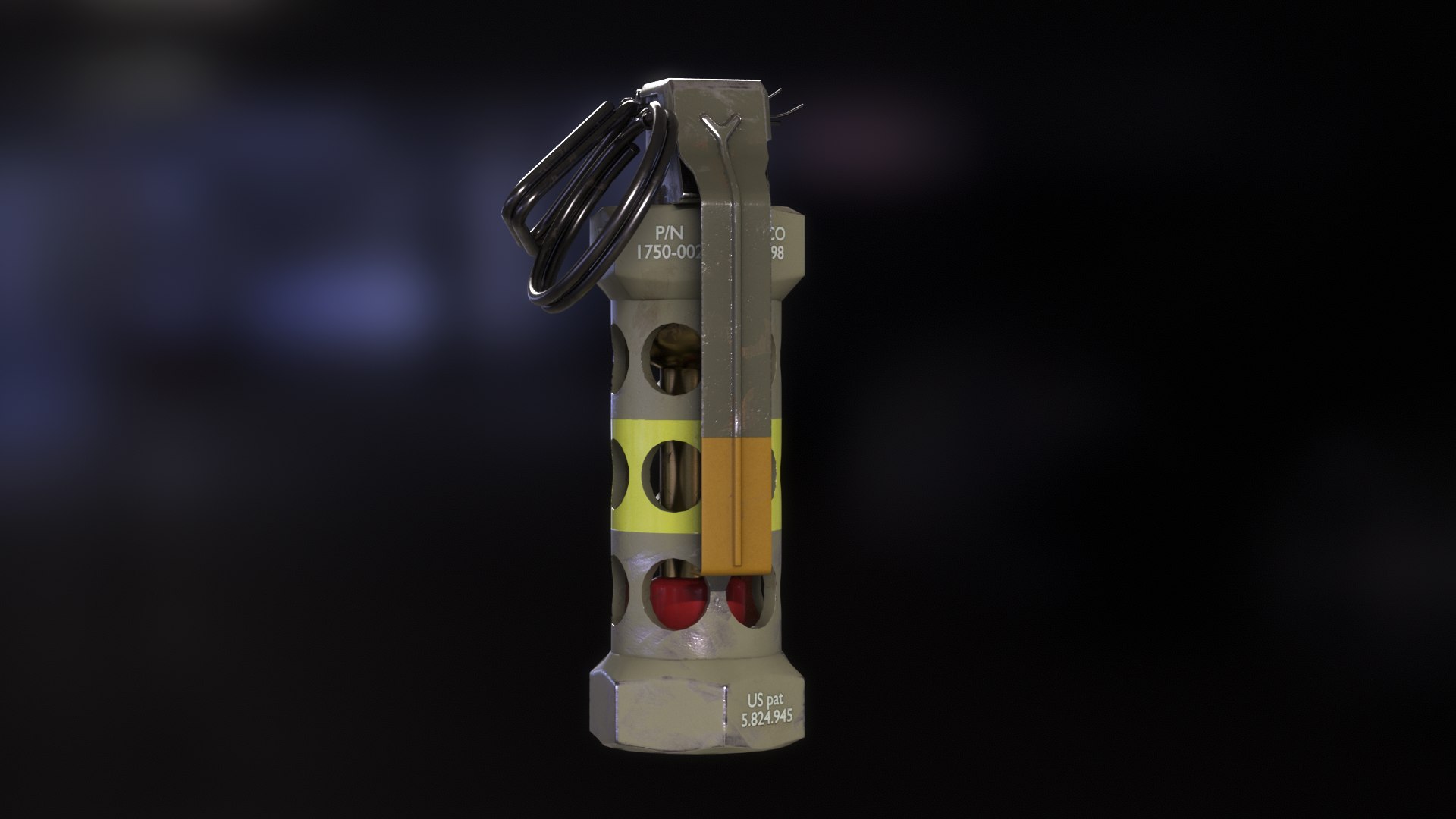 3D Flash Grenade - TurboSquid 1980371