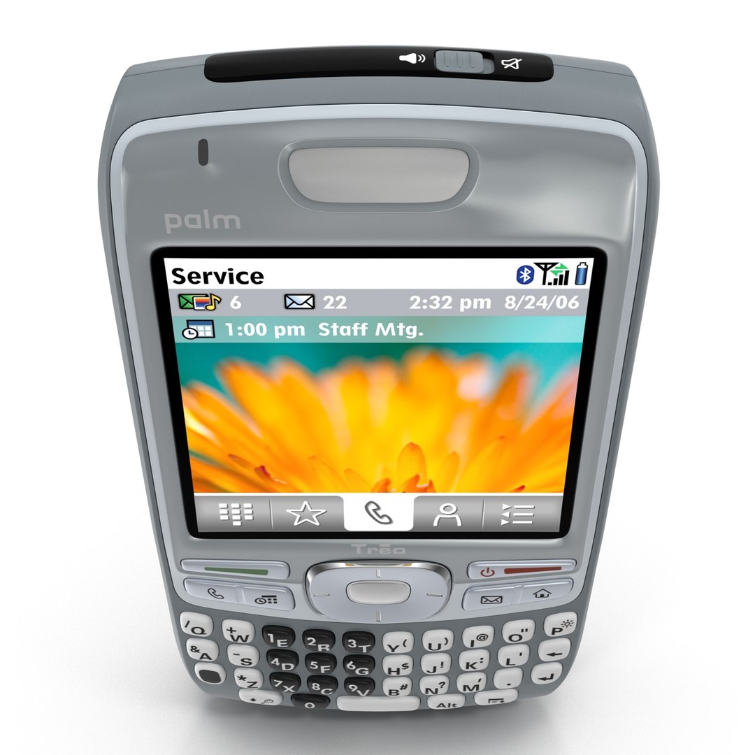 palm treo 680 modeled 3d model