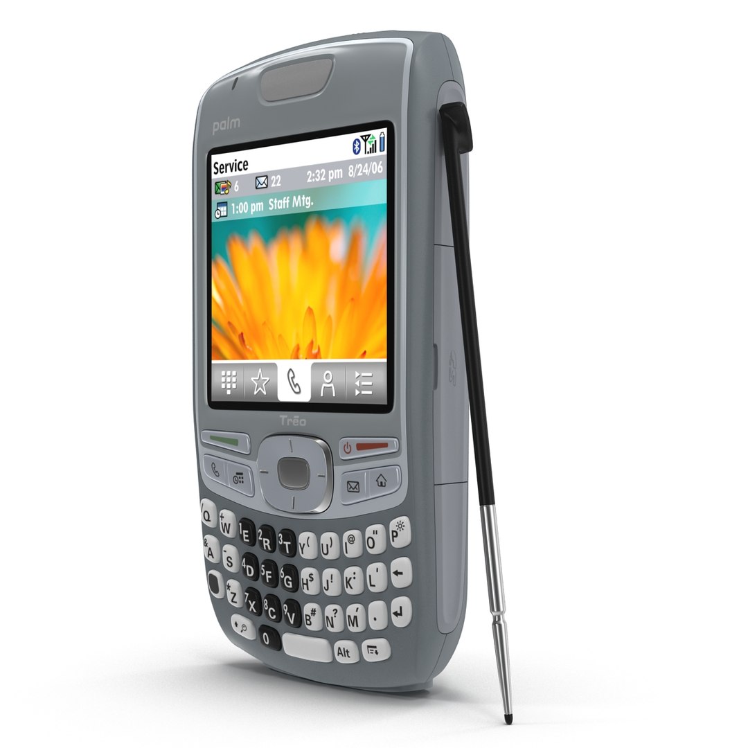 palm treo 680 modeled 3d model