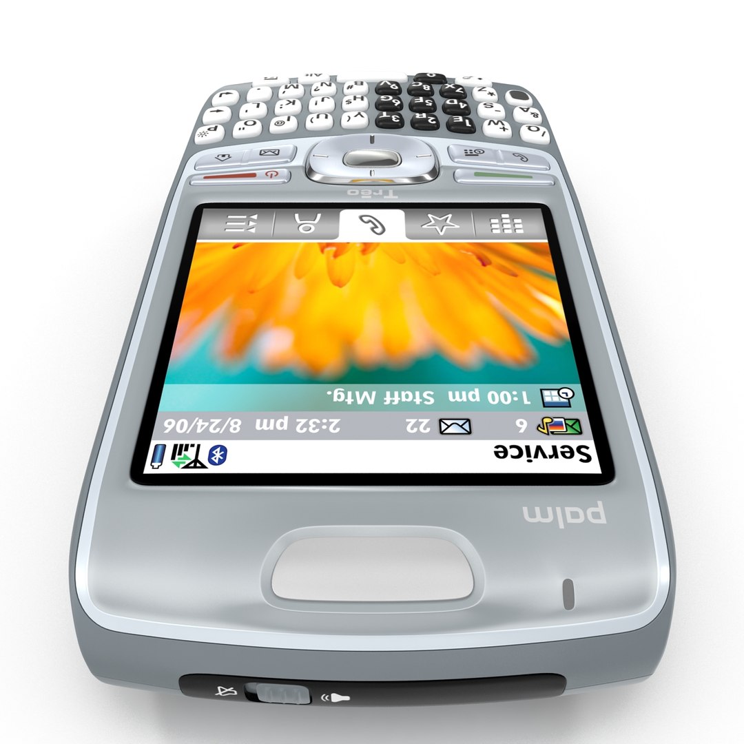 palm treo 680 modeled 3d model