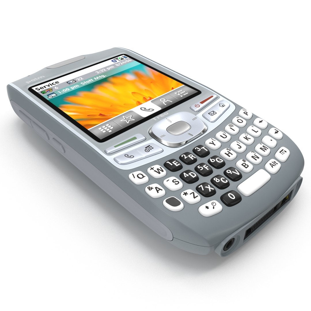 palm treo 680 modeled 3d model