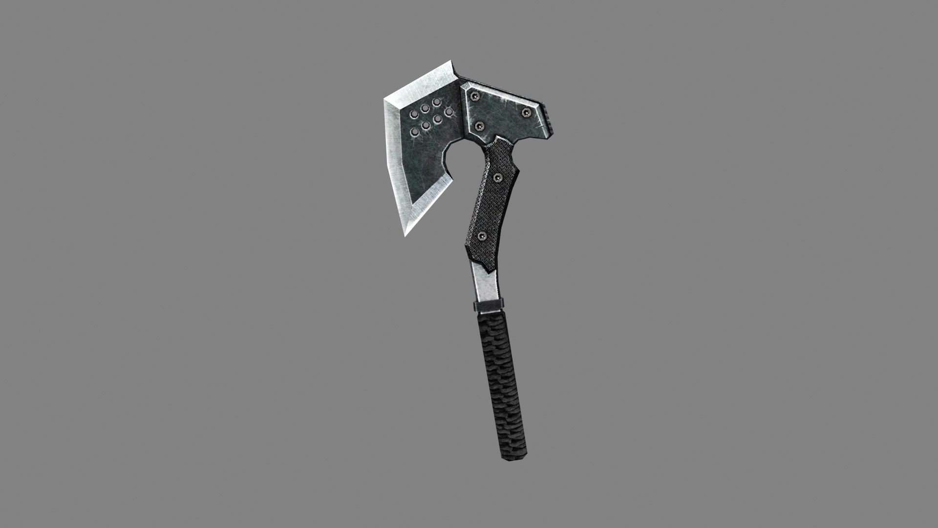 Cartoon Military Tomahawk - Iron Axe 3D Model - TurboSquid 2269378