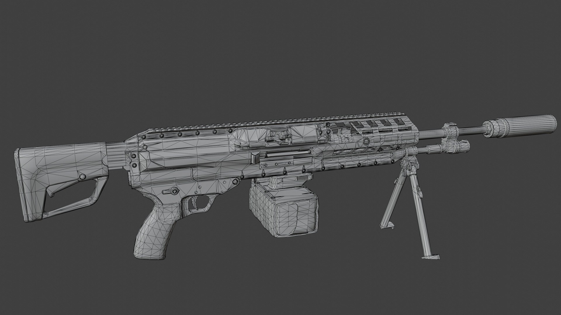 Sig XM250 3D Model - TurboSquid 1894075