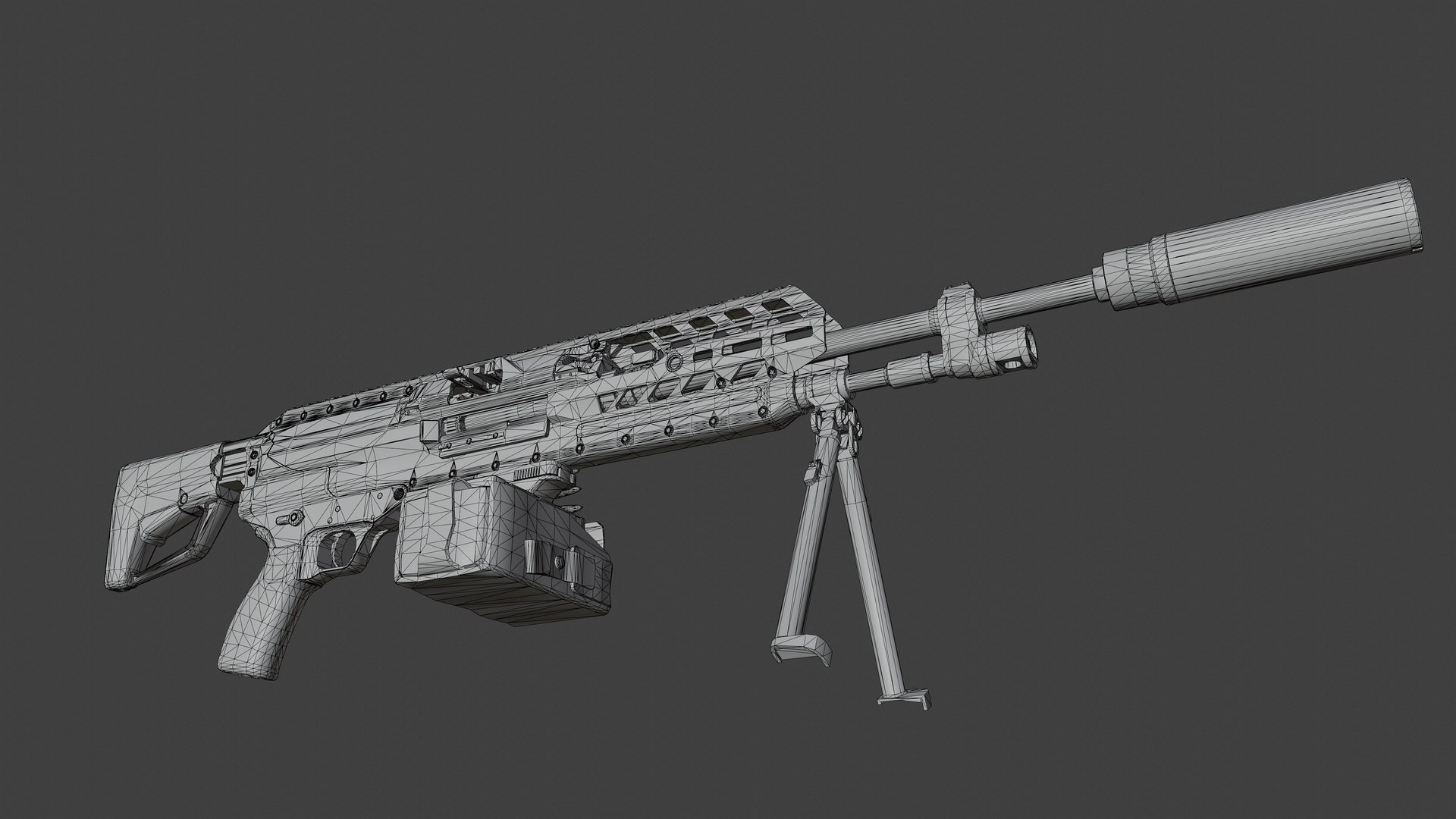 Sig XM250 3D Model - TurboSquid 1894075