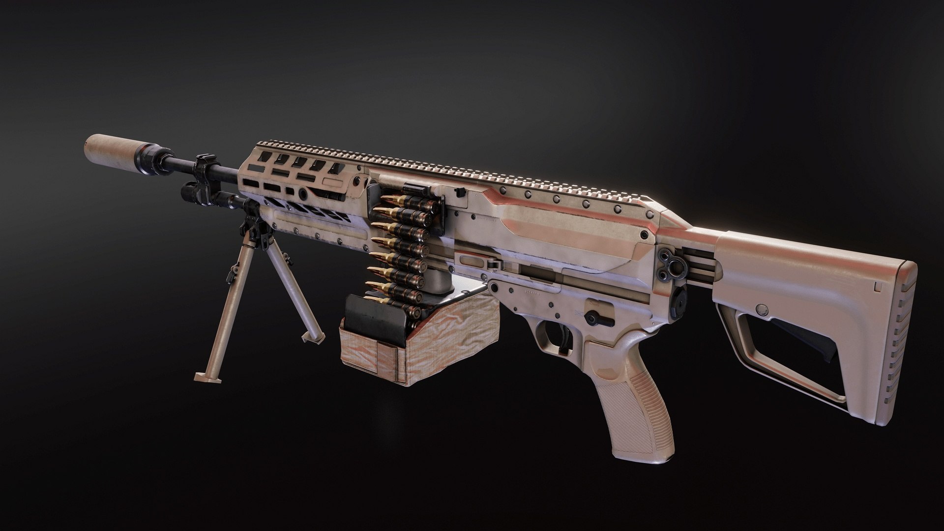 Sig XM250 3D Model - TurboSquid 1894075
