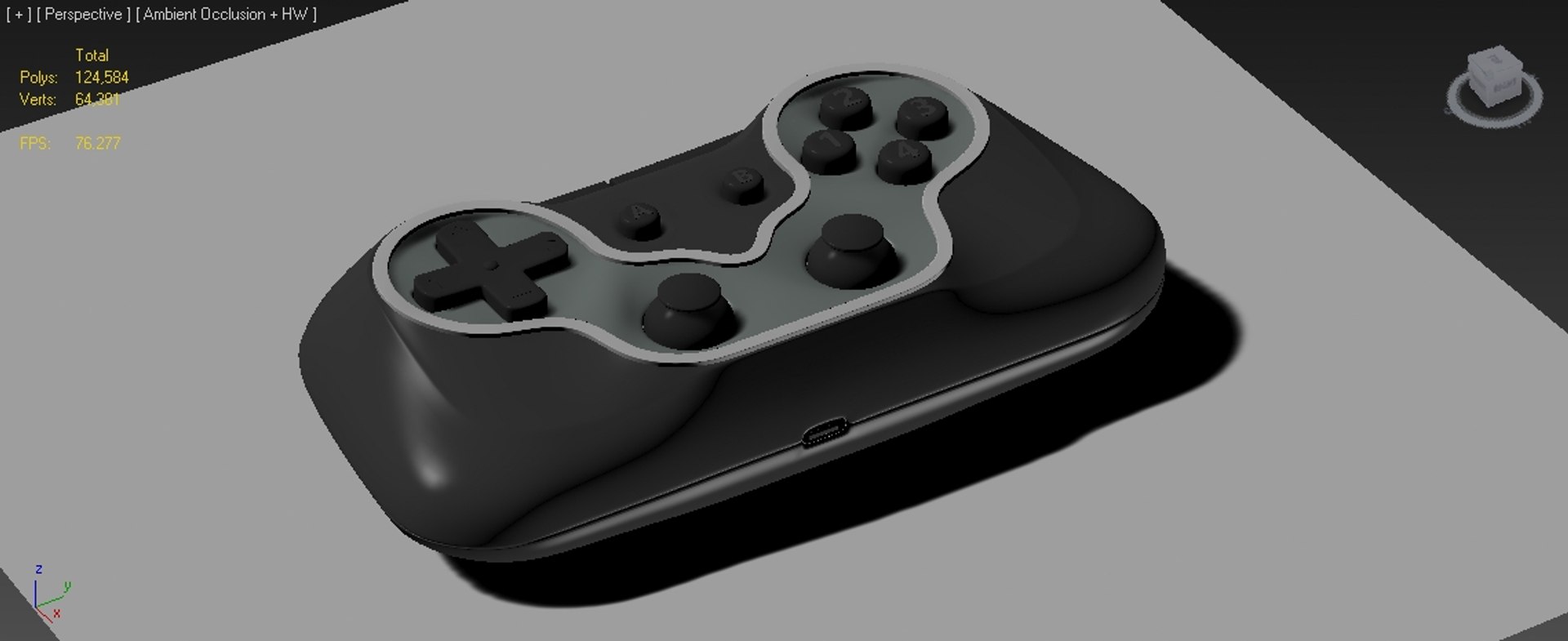 3D Gear Vr Pad Model - TurboSquid 1164429