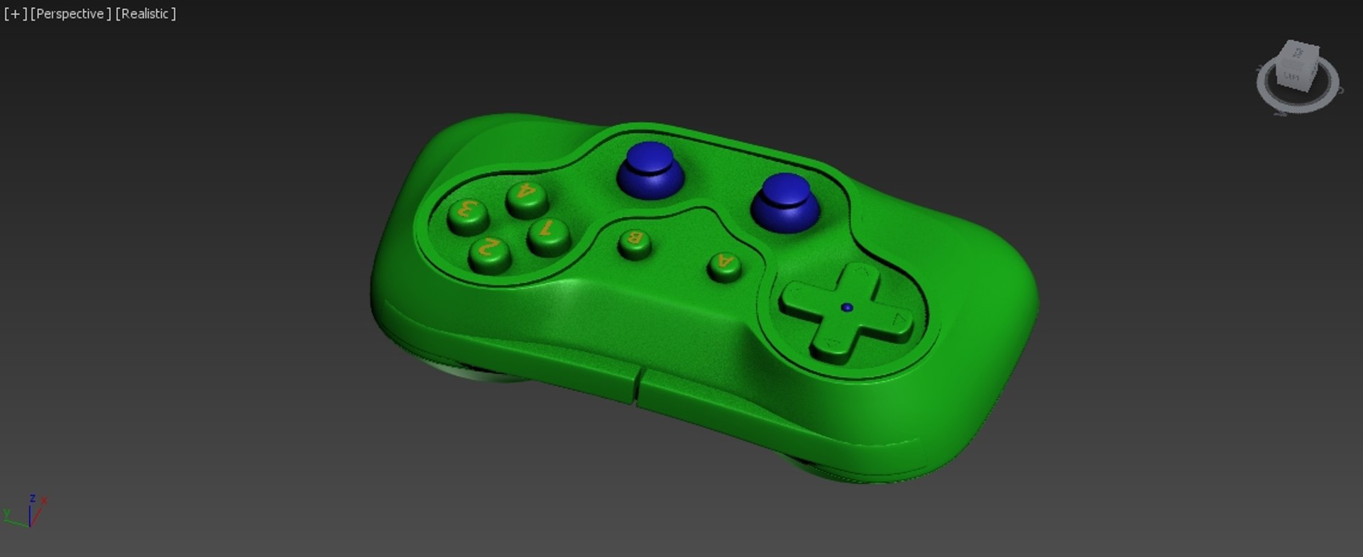 3D Gear Vr Pad Model - TurboSquid 1164429