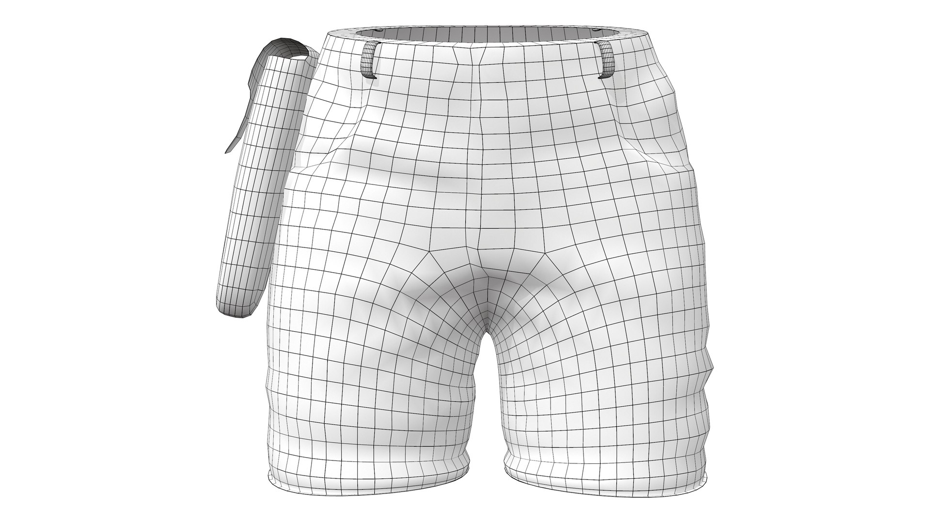 Safari Shorts 3D Model - TurboSquid 2072178
