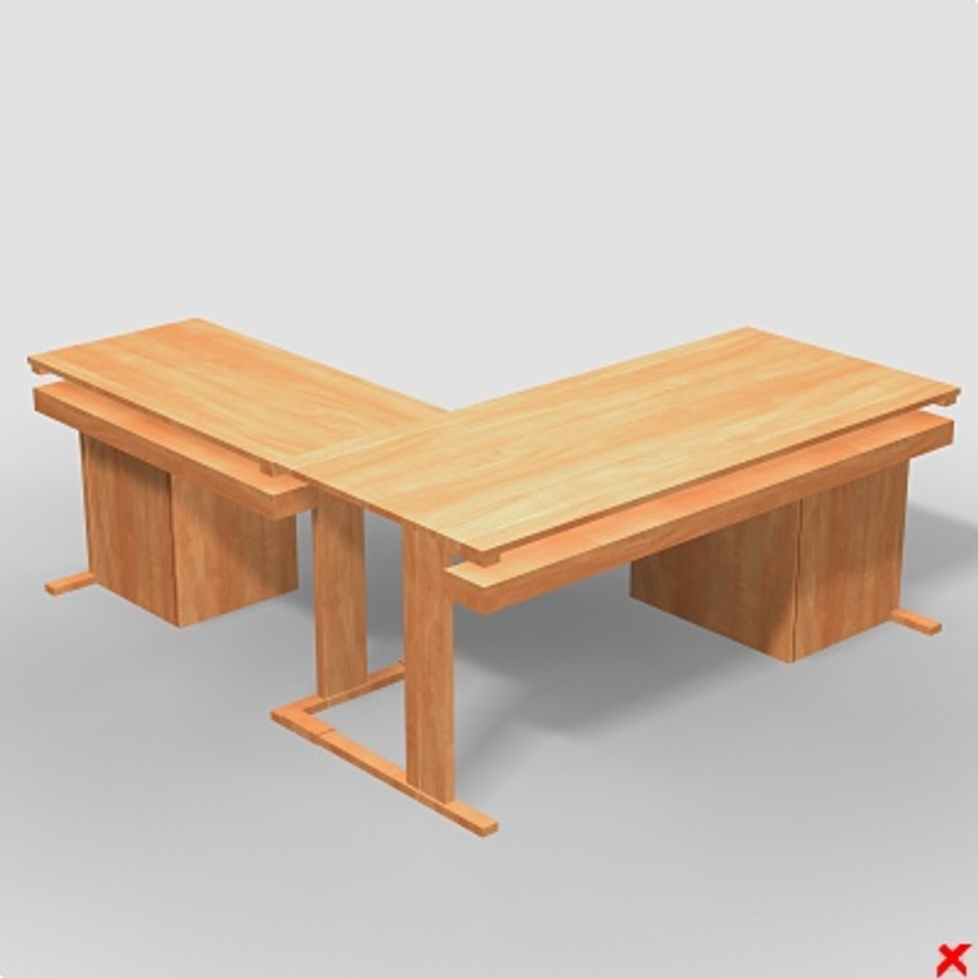 office table 3d model