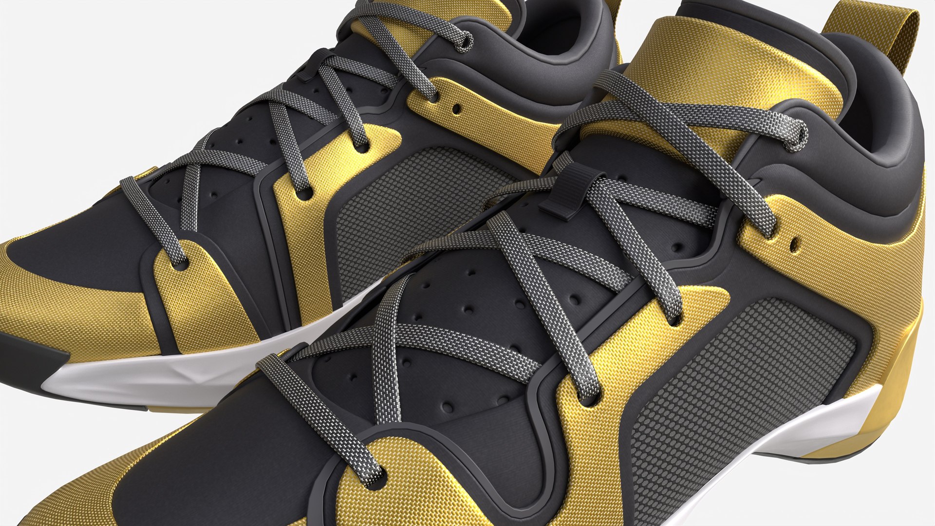 3D model Low Basketball Shoes - TurboSquid 2104315