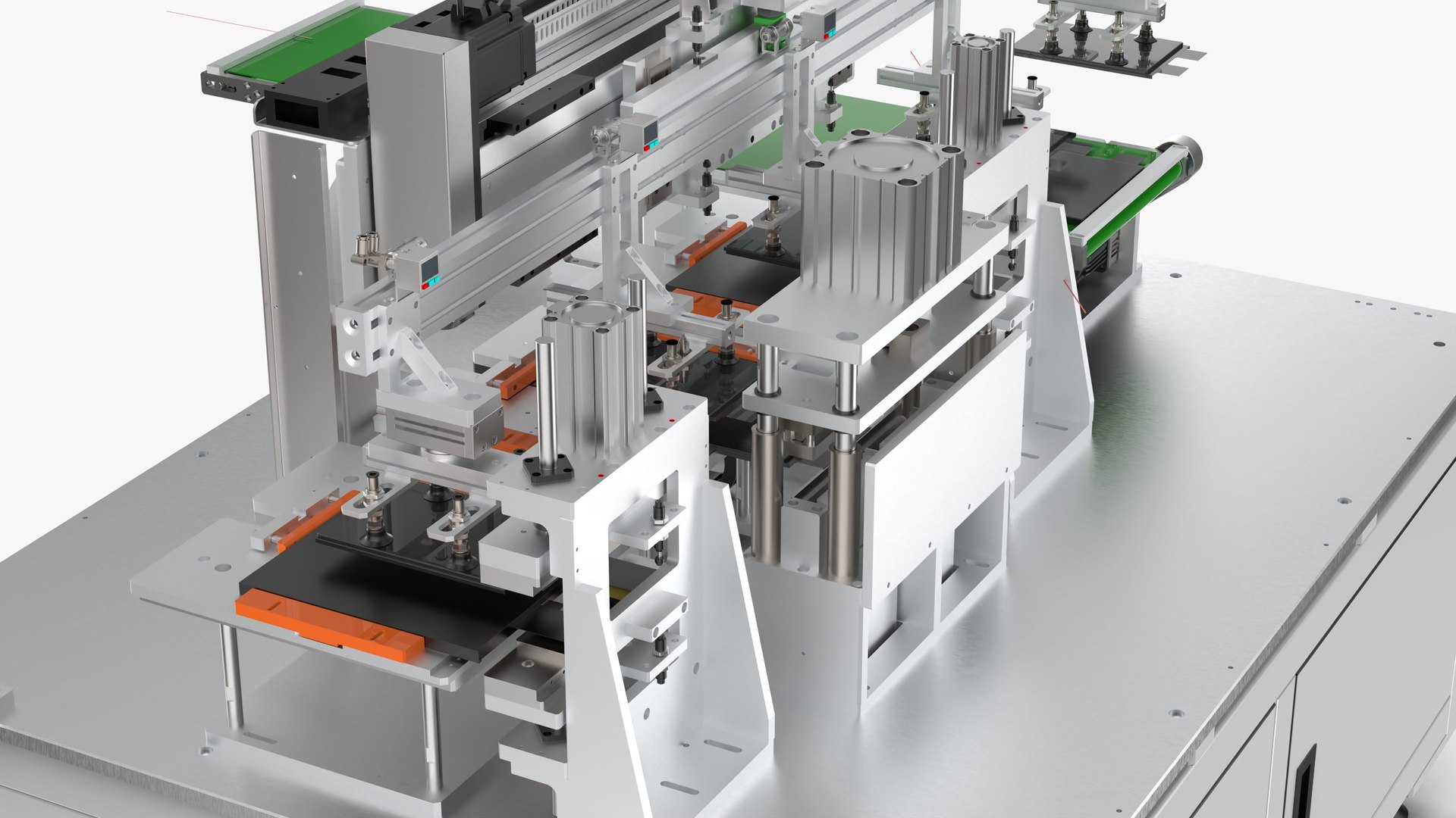 3D New Energy Battery Tab Cutting Machine - TurboSquid 2212489