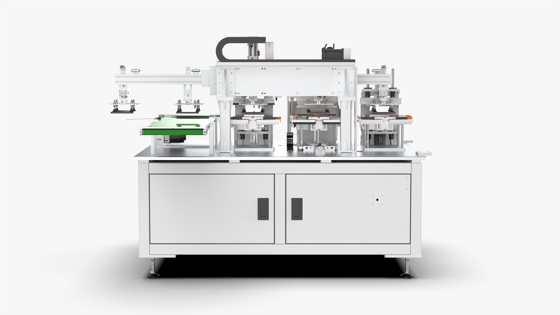 3D New Energy Battery Tab Cutting Machine - TurboSquid 2212489