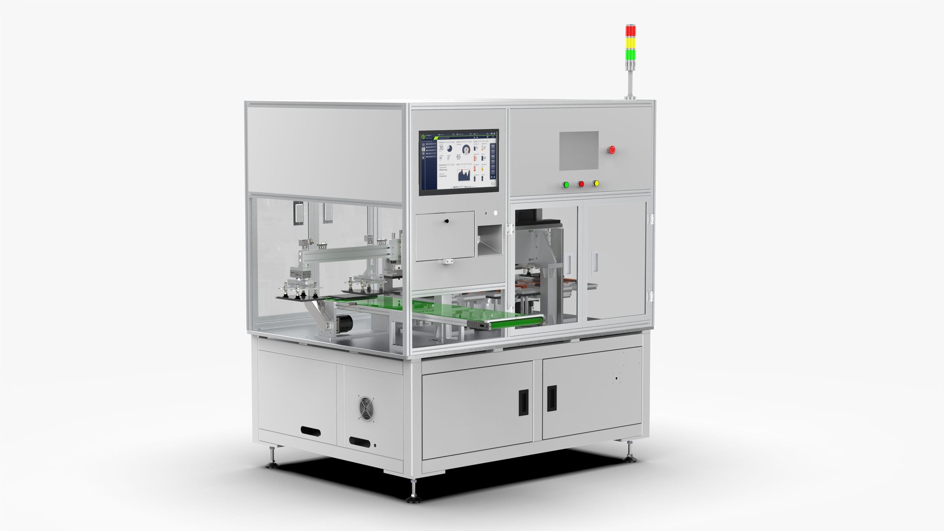 3D New Energy Battery Tab Cutting Machine - TurboSquid 2212489