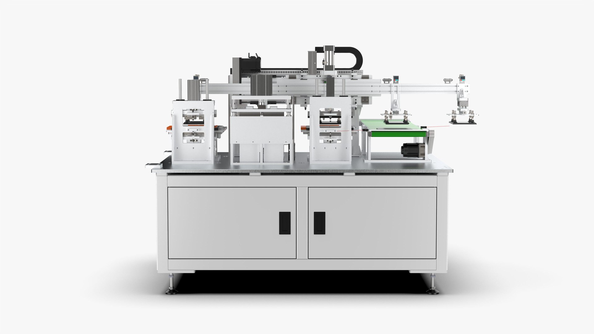 3D New Energy Battery Tab Cutting Machine - TurboSquid 2212489