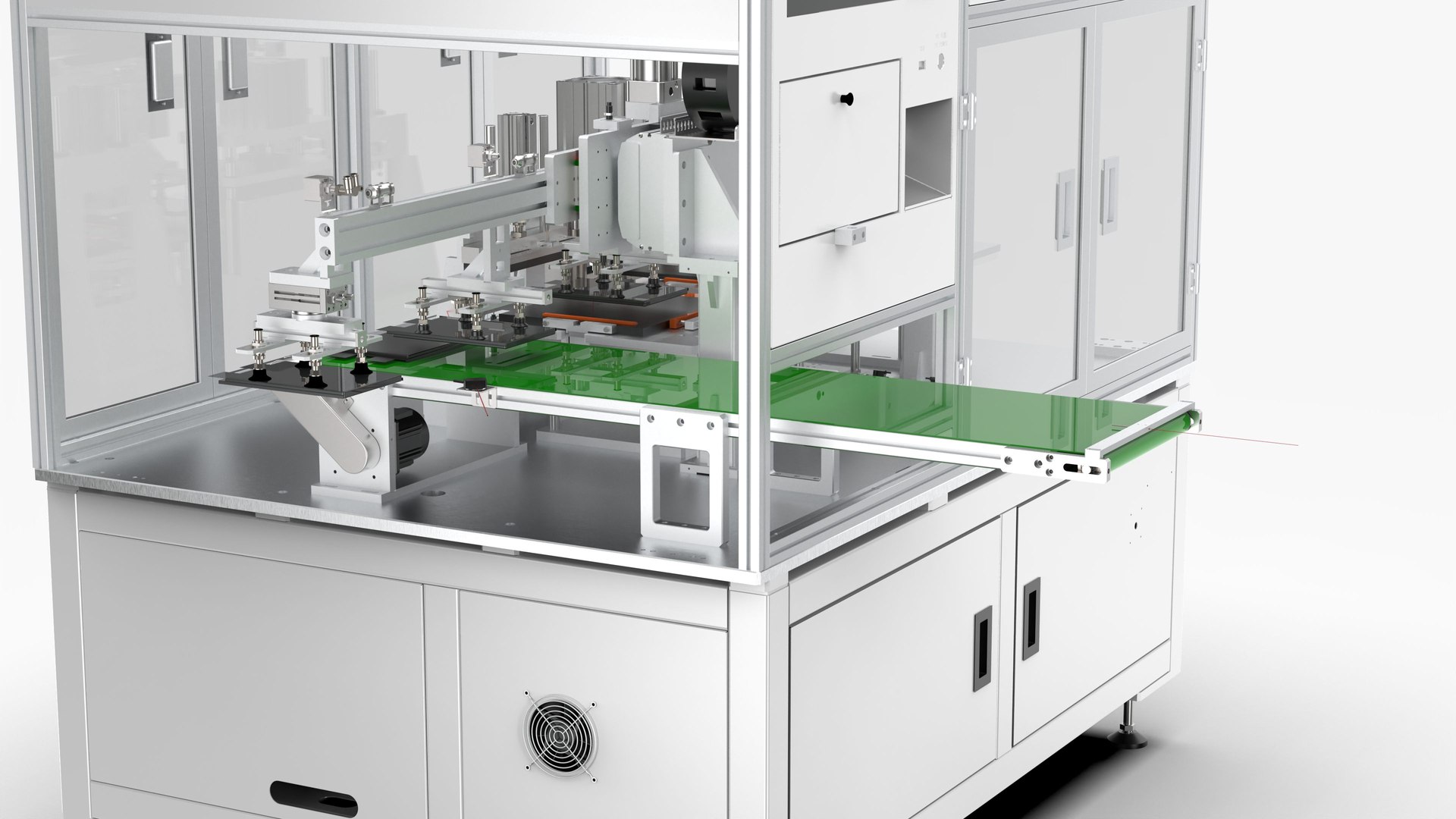 3D New Energy Battery Tab Cutting Machine - TurboSquid 2212489