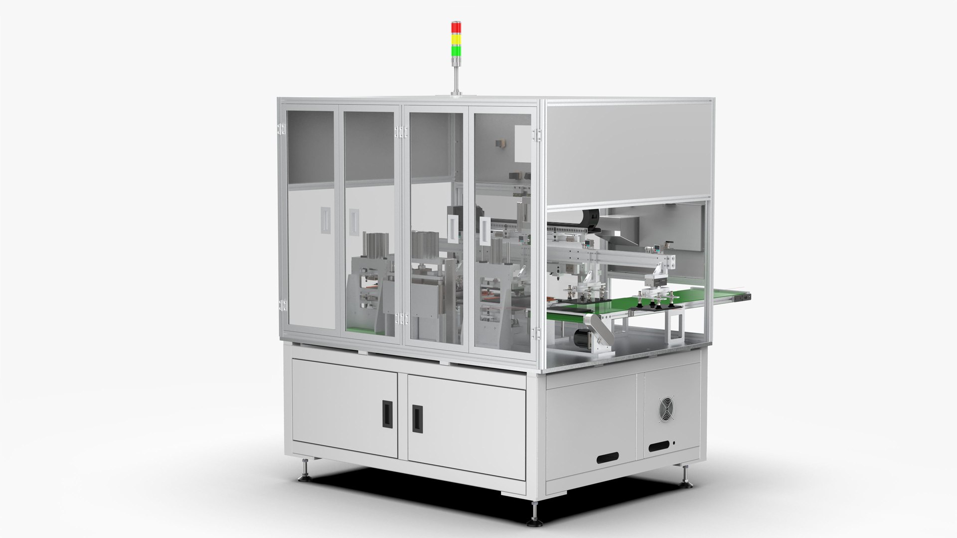 3D New Energy Battery Tab Cutting Machine - TurboSquid 2212489