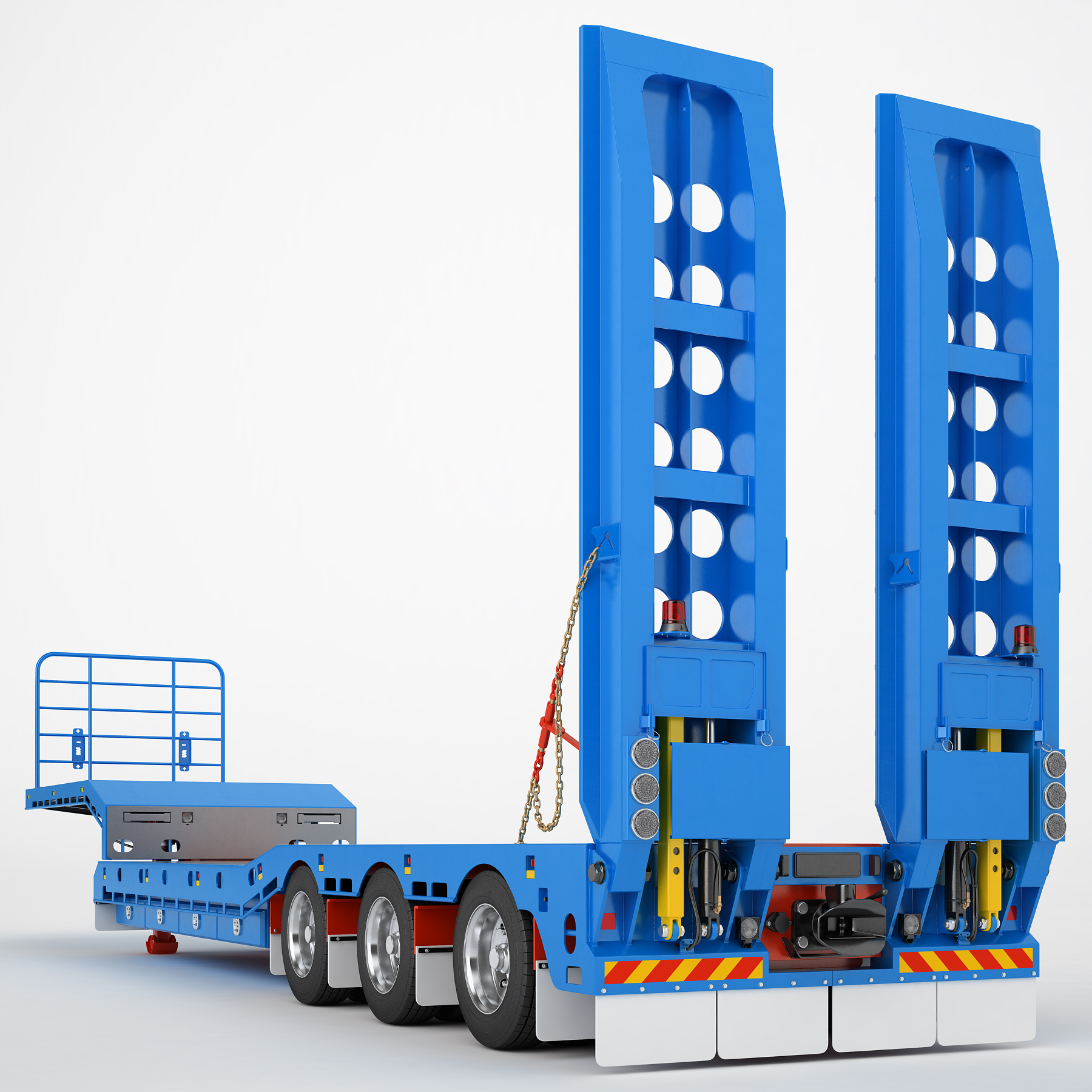 3D Drake Trailers Steerable Widener Low Loader 02 model - TurboSquid ...