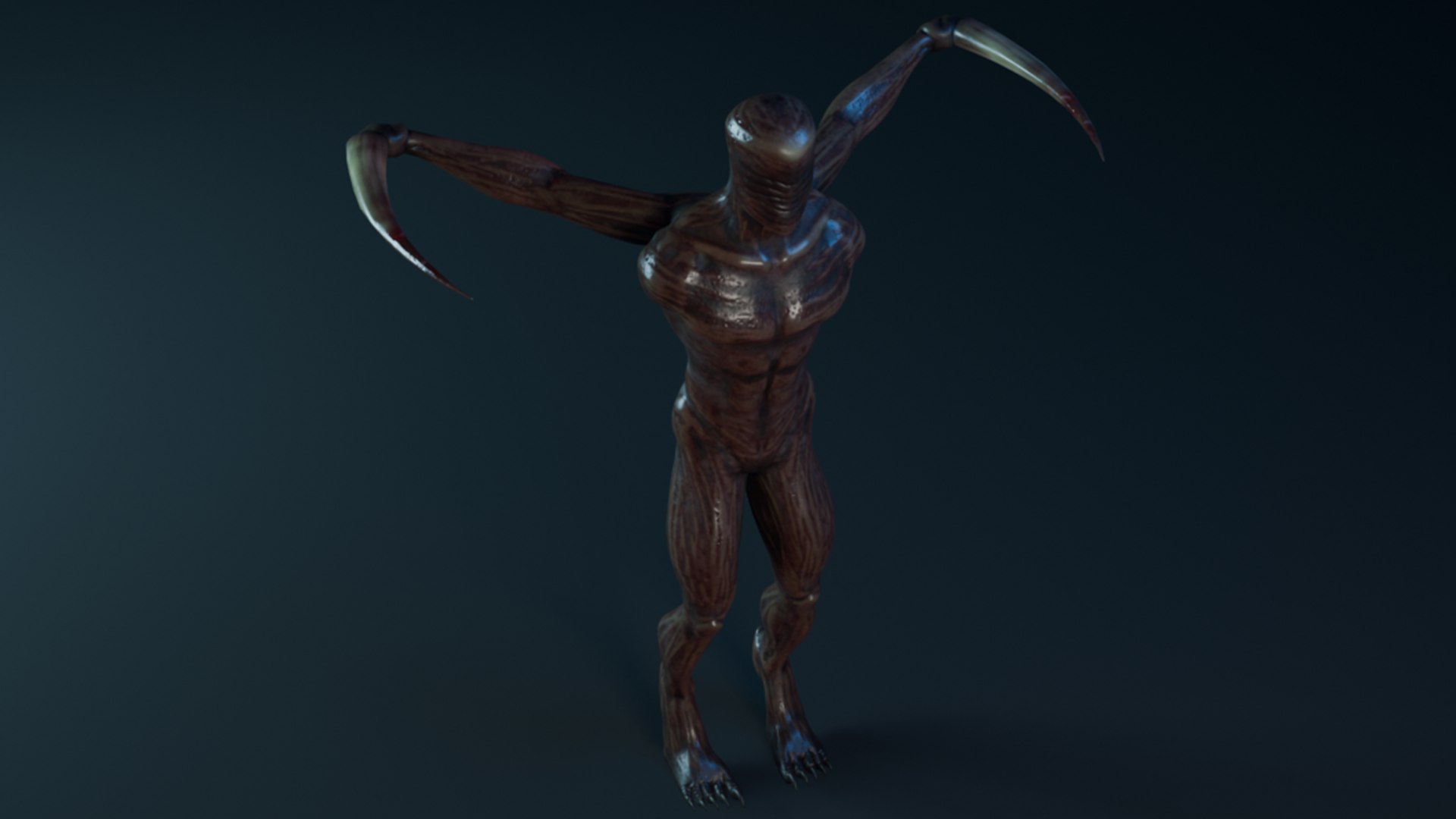 3D Demon - Horror Character - Animated Model - TurboSquid 2210684
