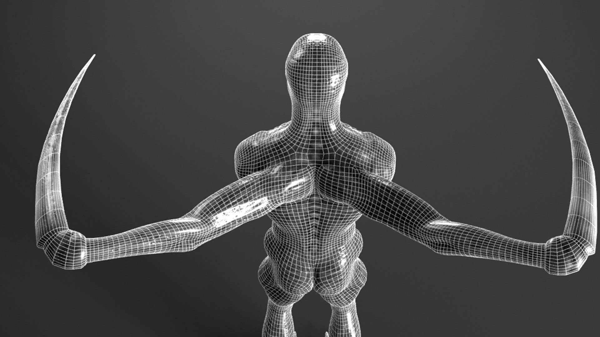 3D Demon - Horror Character - Animated Model - TurboSquid 2210684