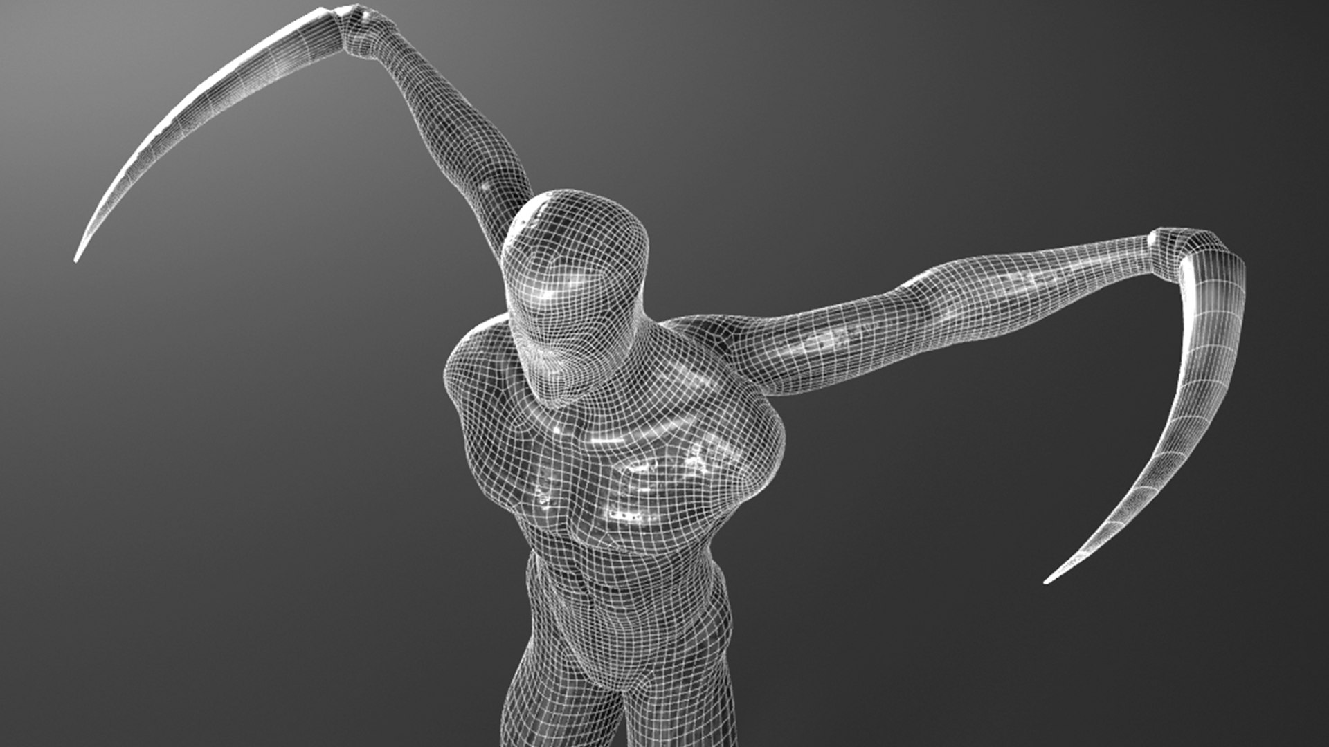 3D Demon - Horror Character - Animated Model - TurboSquid 2210684