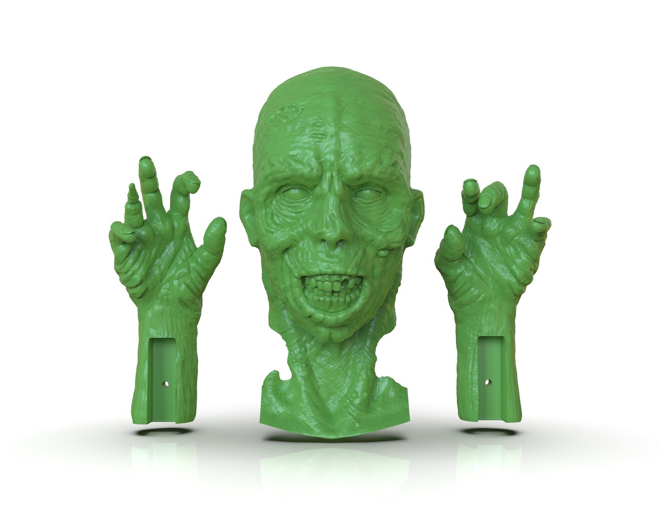 3D Zombie Parts Model - TurboSquid 2417223