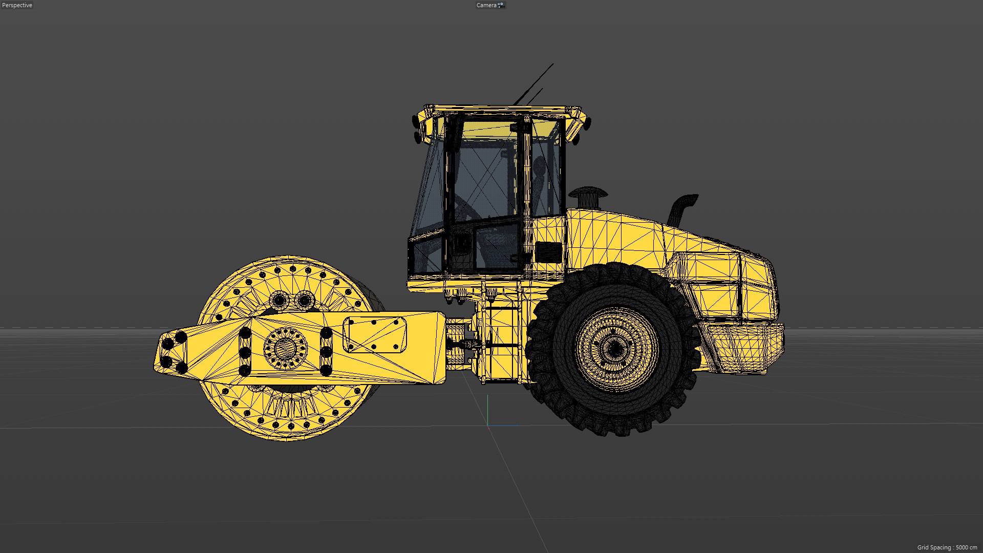 Road Roller 3D - TurboSquid 1947148