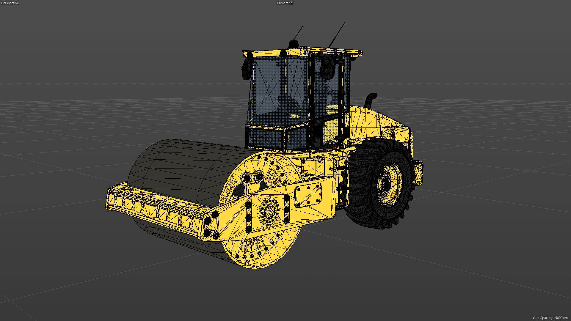 Road Roller 3D - TurboSquid 1947148