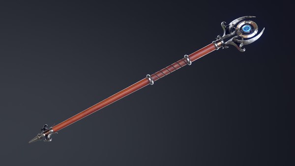 3D Fantasy Staff Pack model - TurboSquid 1723612